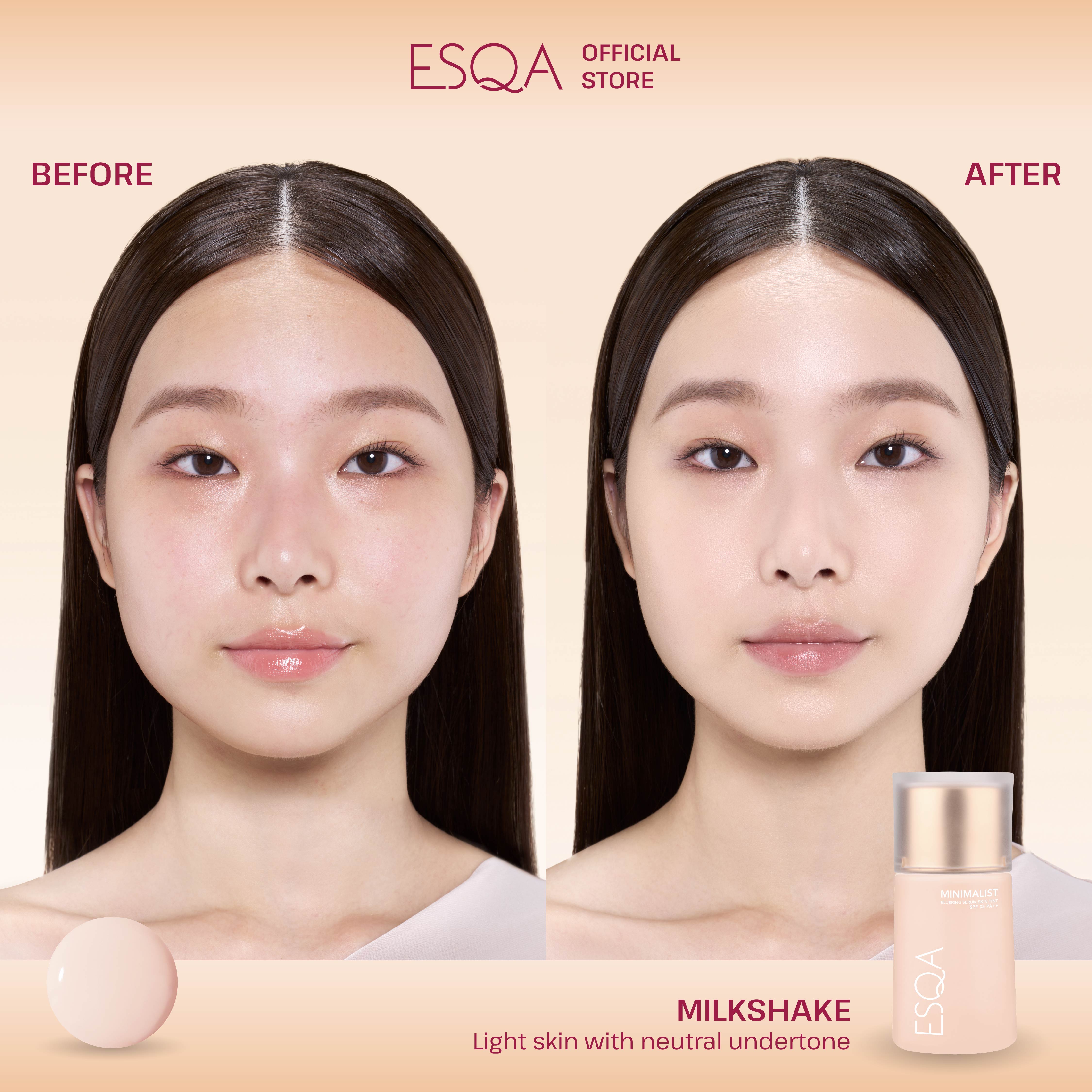 ESQA Minimalist Blurring Serum Skin Tint SPF 35 PA++ – ESQA Cosmetics