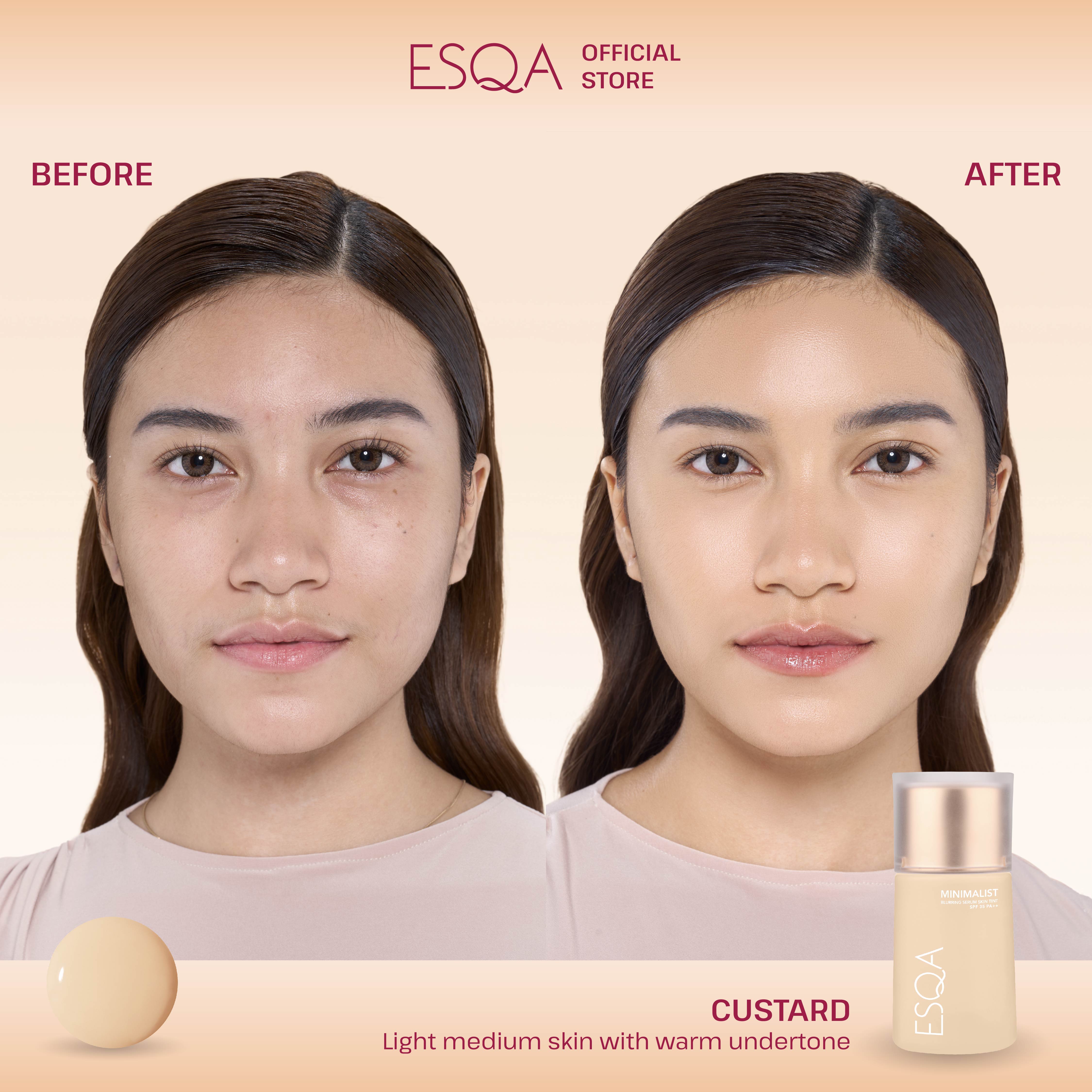 ESQA Minimalist Blurring Serum Skin Tint SPF 35 PA++ – ESQA Cosmetics