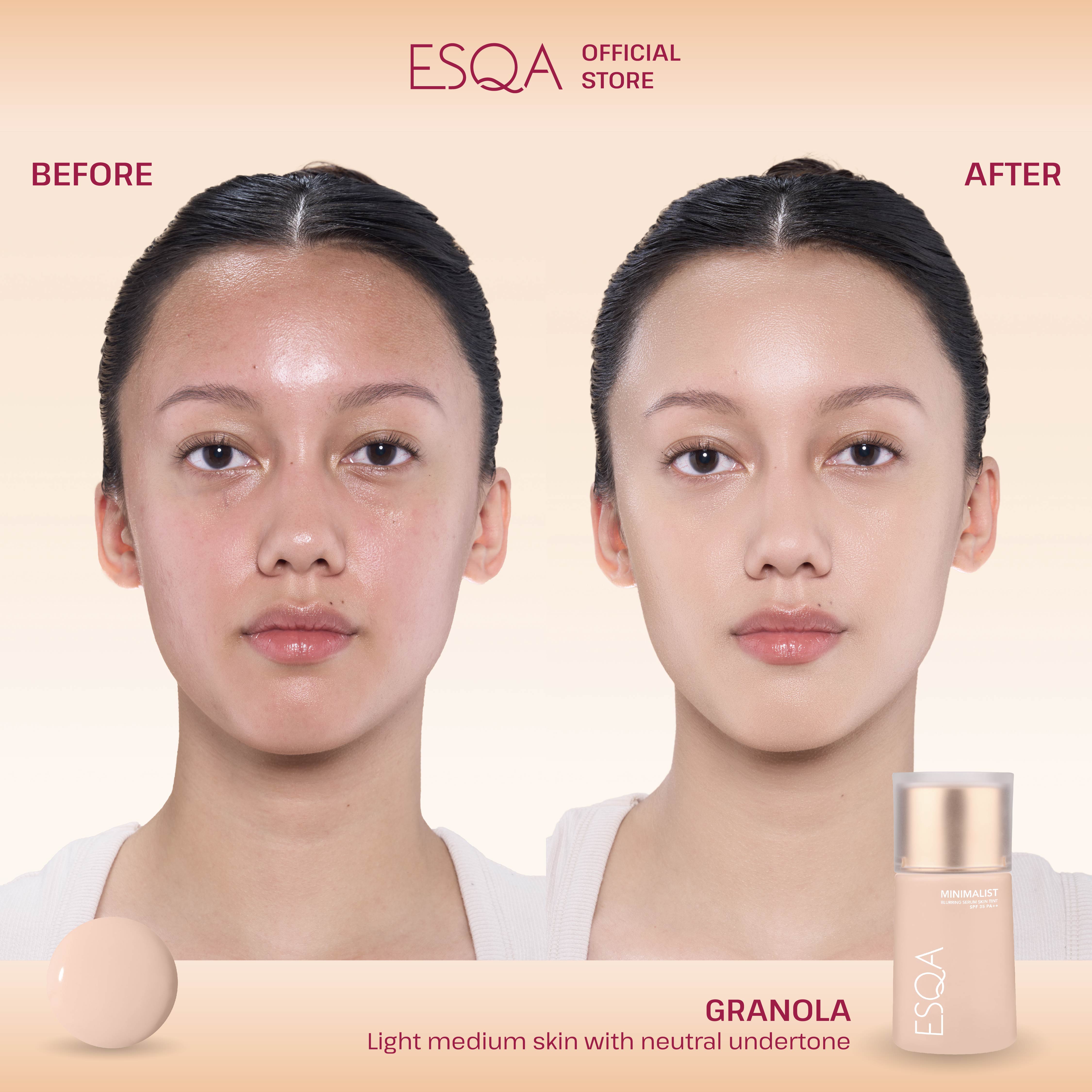 ESQA Minimalist Blurring Serum Skin Tint SPF 35 PA++ – ESQA Cosmetics