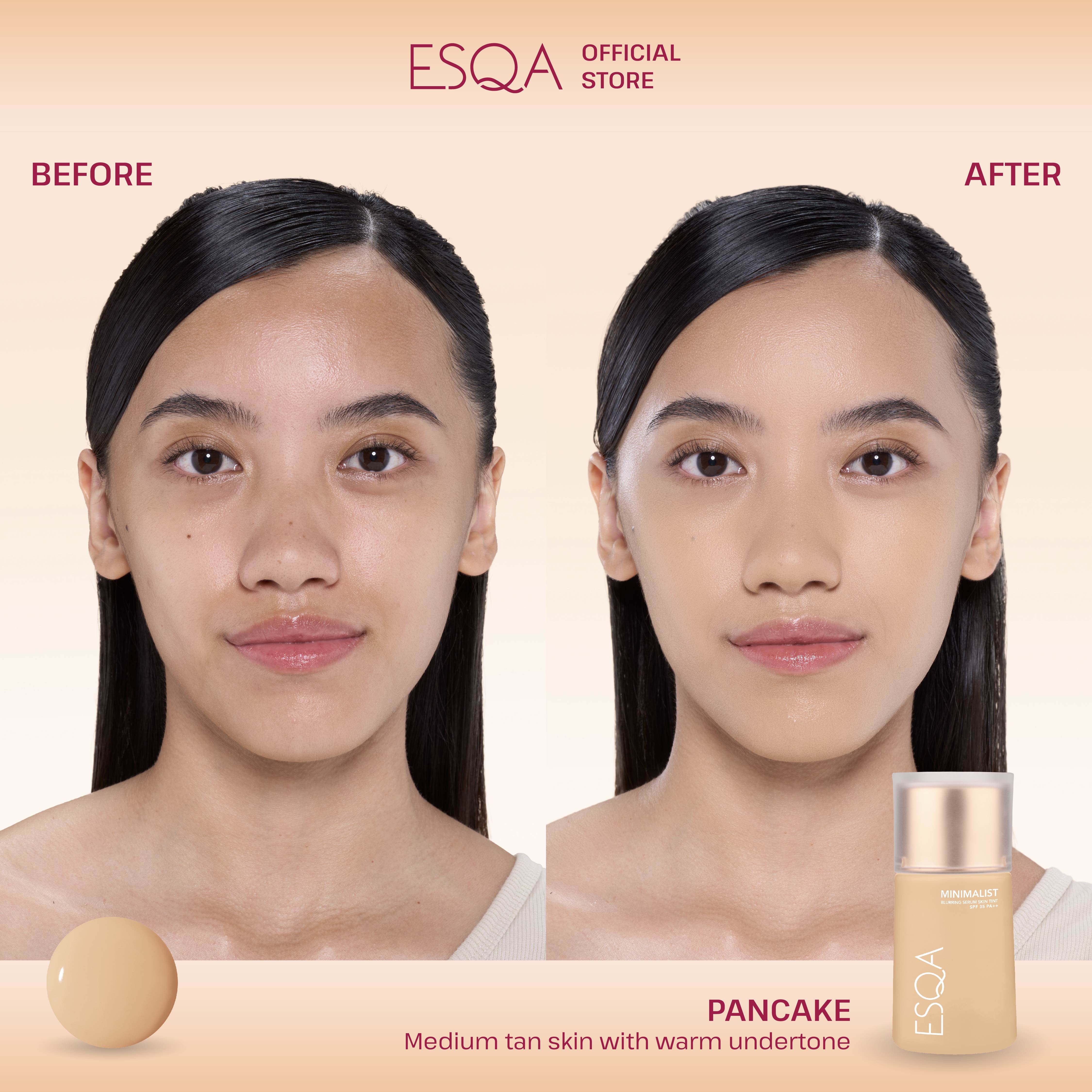 ESQA Minimalist Blurring Serum Skin Tint SPF 35 PA++ – ESQA Cosmetics